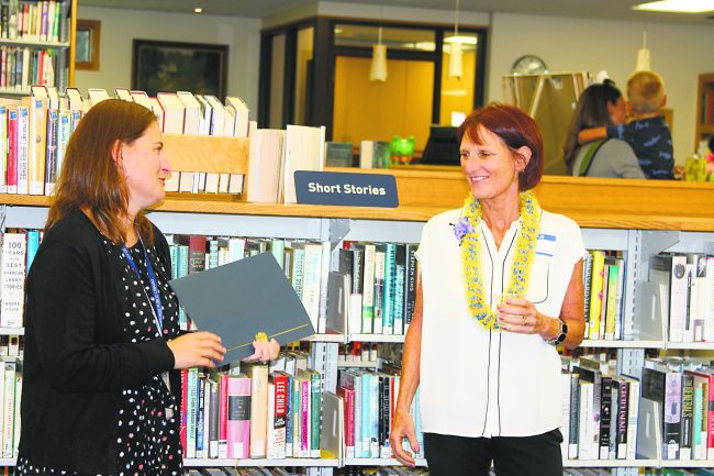 Library community says ‘goodbye’ at retirement party
