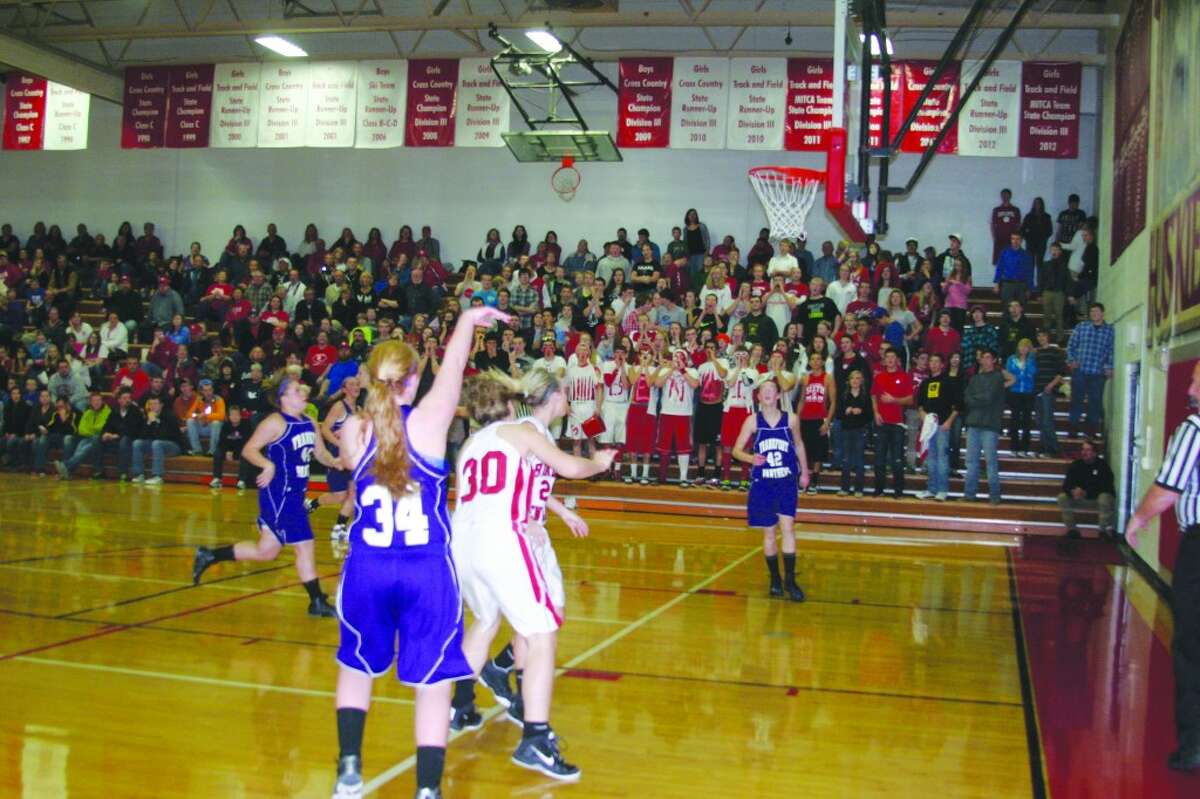 Benzie beats out rival Frankfort in Girls Varsity basketball