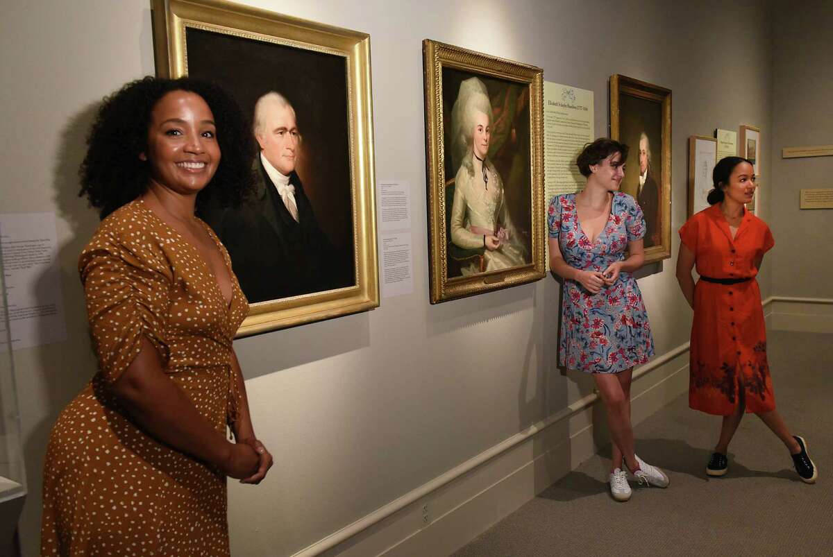 'Hamilton' cast's Schuyler Sisters visit Schuyler Sisters exhibit