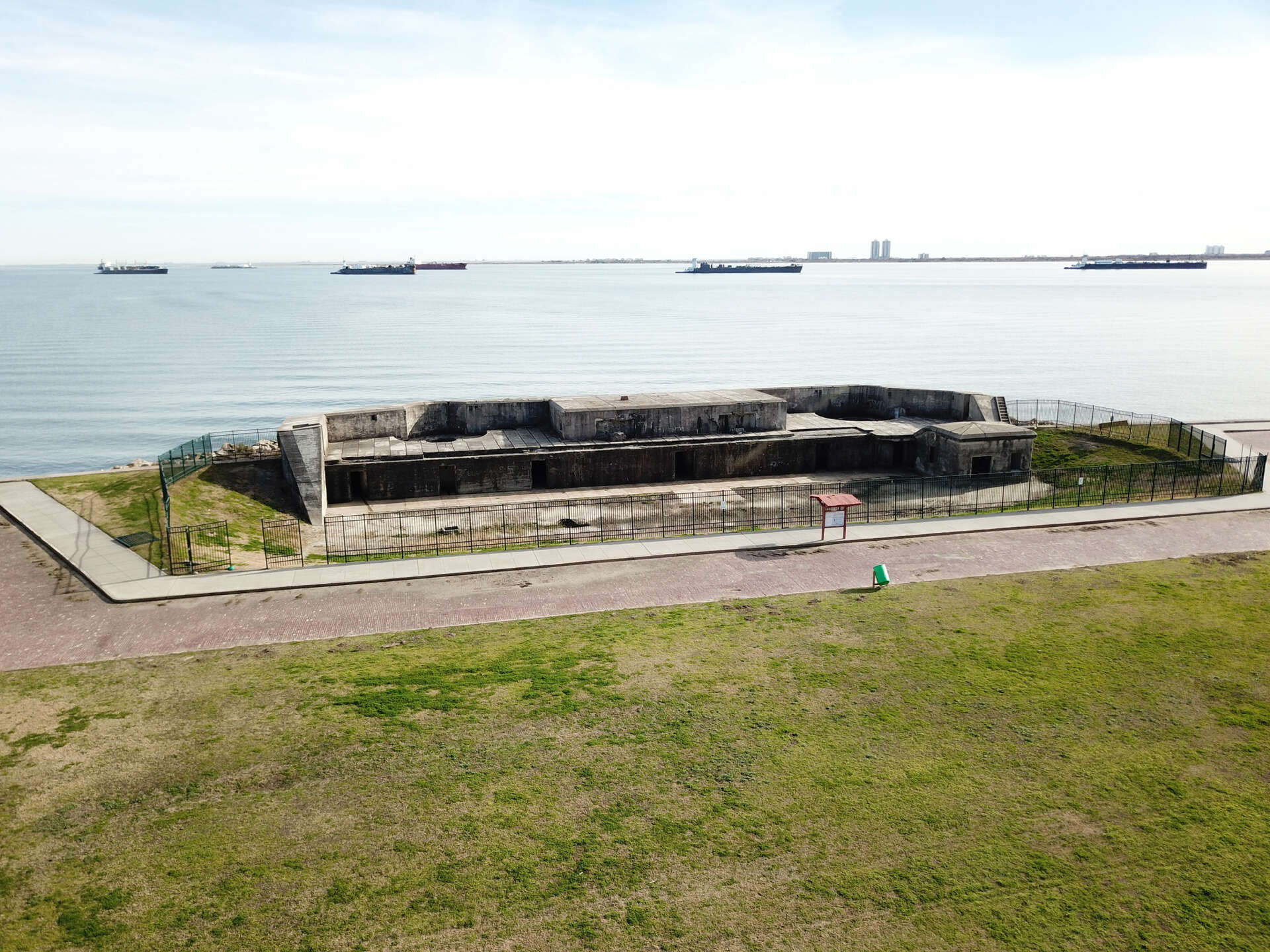 Historic Fort Travis gets a face lift. Take a look at the Bolivar ...