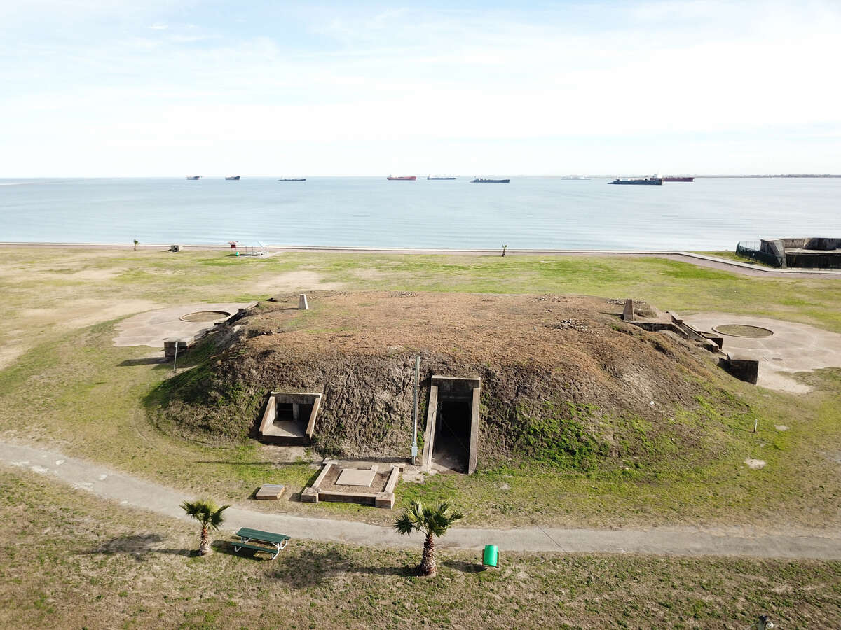 Historic Fort Travis gets a face lift. Take a look at the Bolivar ...