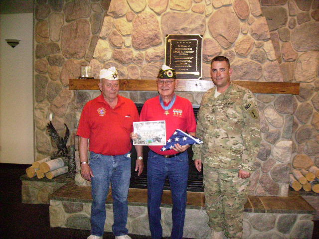 AMVETS receive special flag