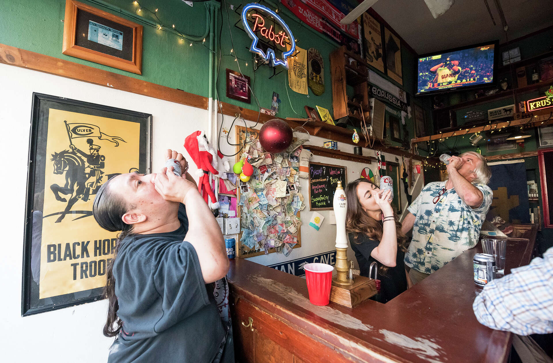 Here’s what it’s like working at SF’s smallest bar. It involves a bathtub.