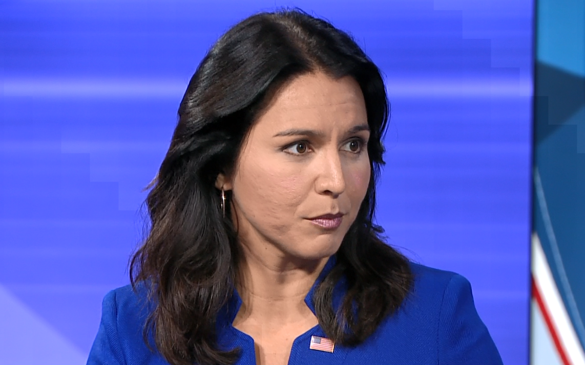 Tulsi Gabbard says military combat service shapes her life, drives her ...