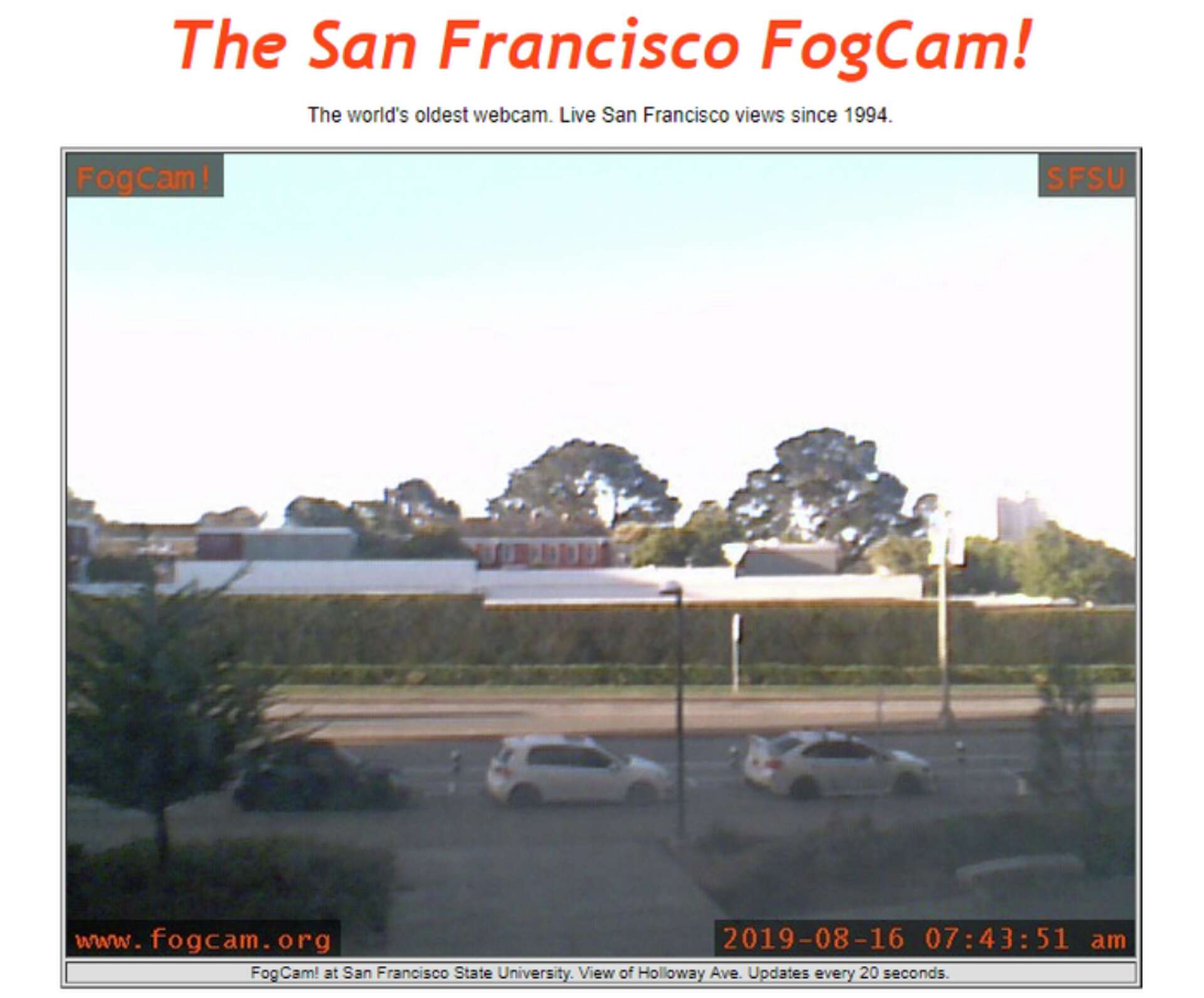 SF is home to the world's oldest webcam. After 25 years, it's being ...