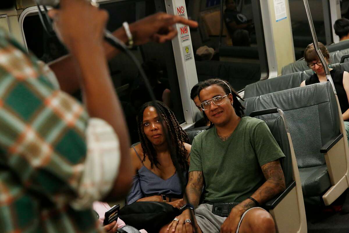 Rapper Tone Oliver makes up to $200 a day on BART. Should he be barred ...