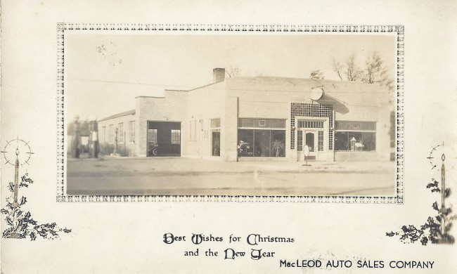 DAYS GONE BY: Angus MacLeod and the Ford Motor Company Sales Agency