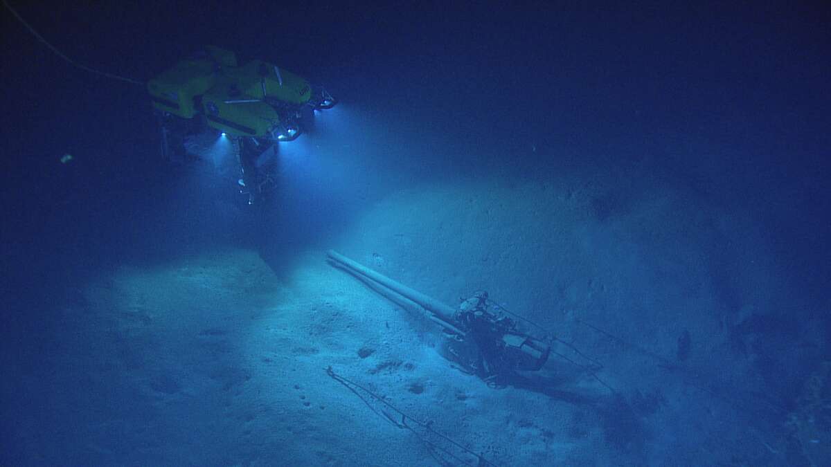See inside a sunken Nazi-era U-boat found in the Gulf of Mexico