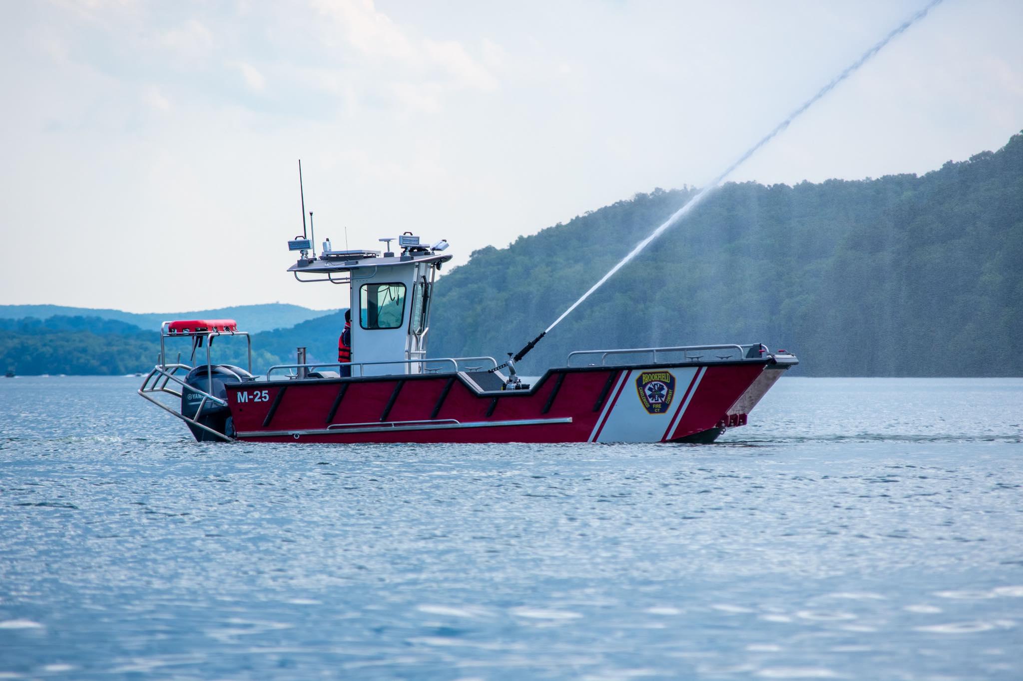 New fire/rescue boat now in service on Candlewood Lake