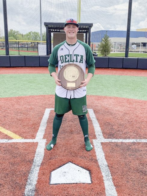 Former Cardinal Jackson Lund excelling at Delta College