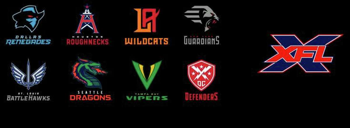XFL football league unveils team names and logos