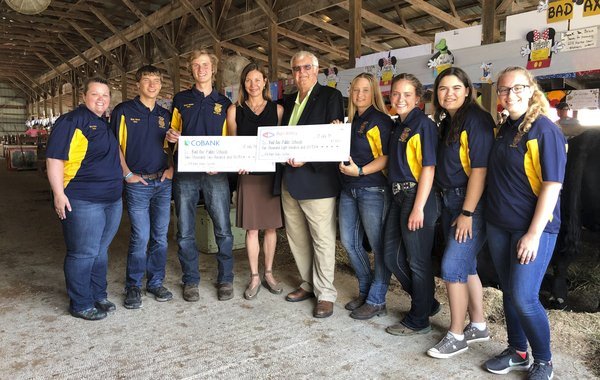 Schools receive donation for FFA barns