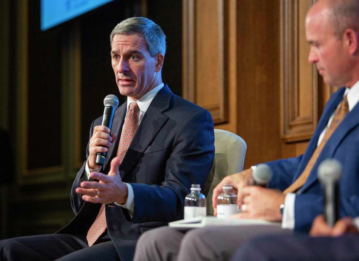 ‘A tremendous deterrent.’ In Austin, Ken Cuccinelli defends new ...