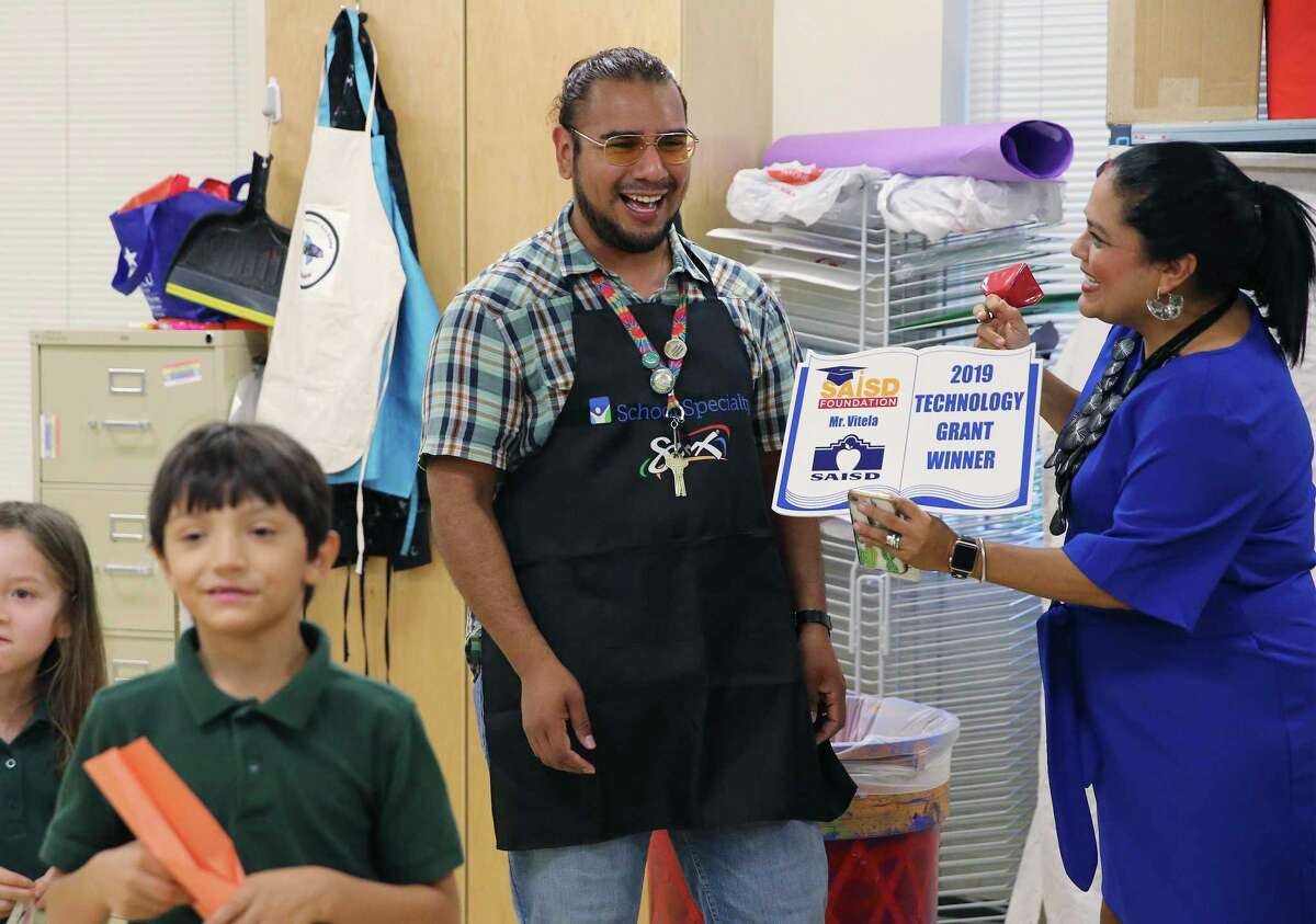 Teachers and staff surprised with grants — and Bonham Academy has 11 of ...