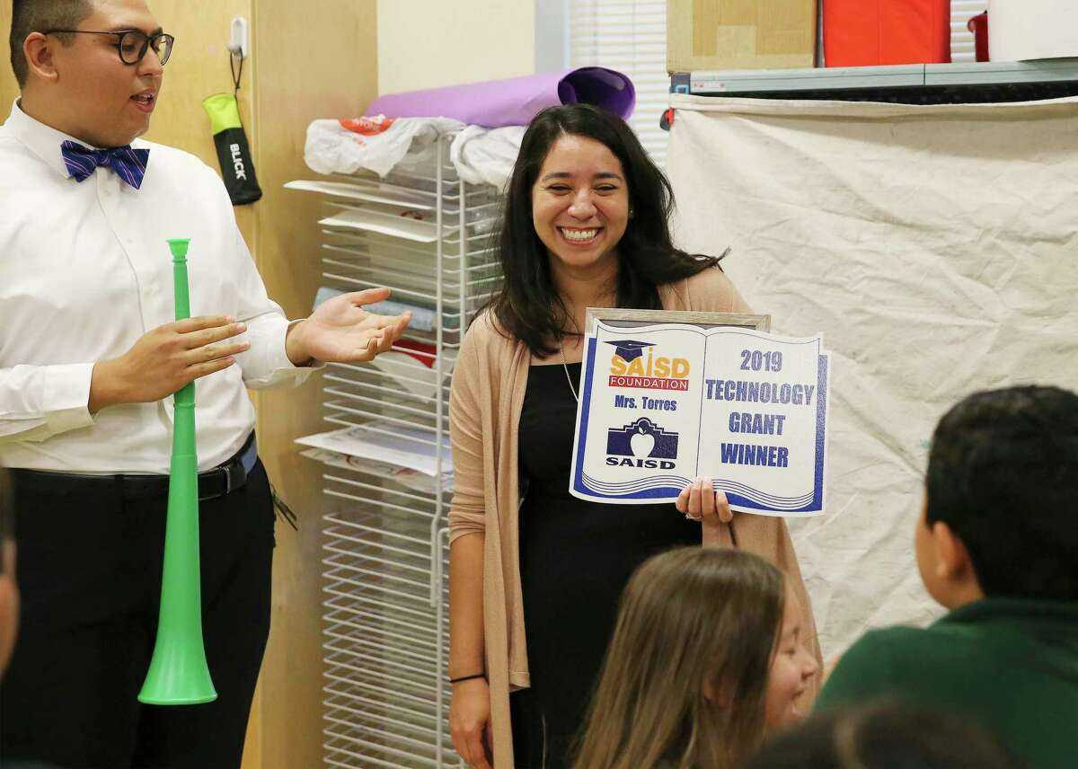 Teachers and staff surprised with grants — and Bonham Academy has 11 of ...