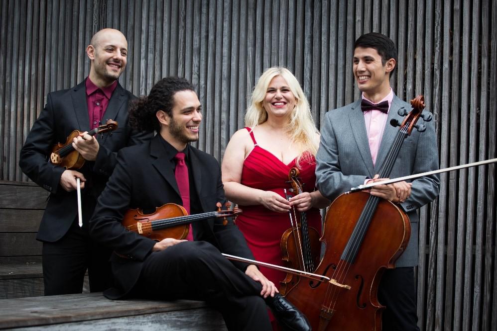 WSHU Public Radio hosts Videri String Quartet performance