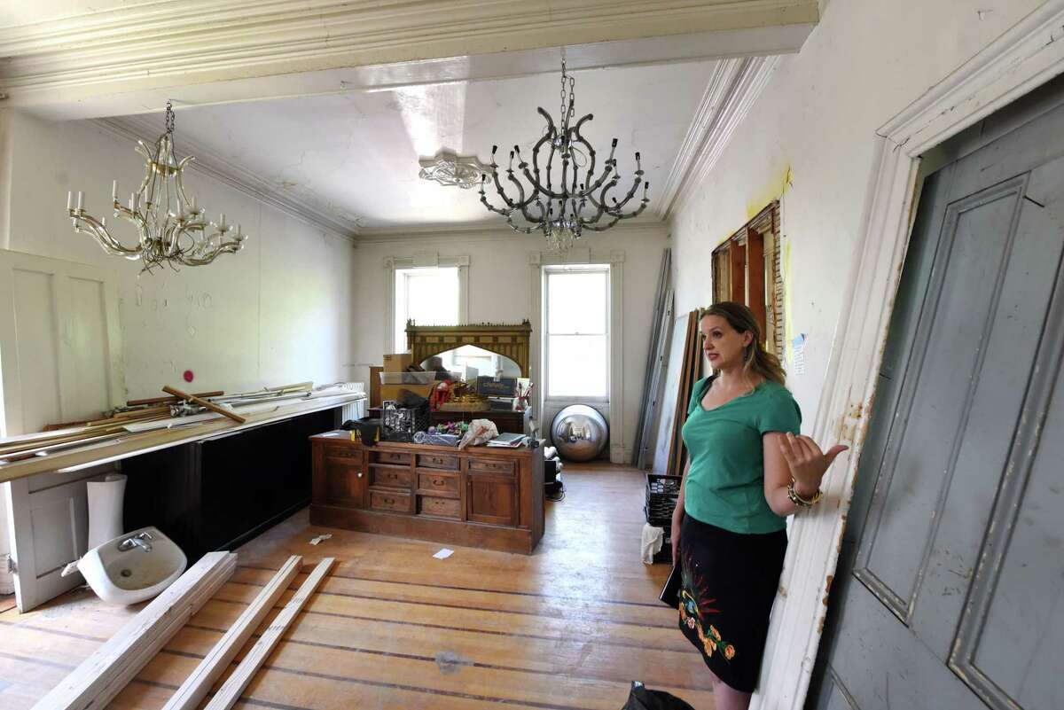 The woman behind some of the building makeovers in Troy