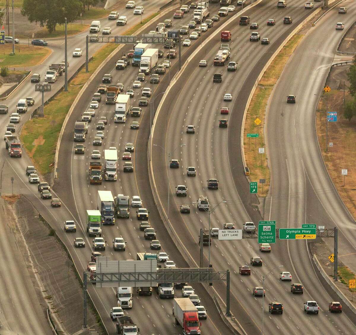 Plans for I-35 call for elevated lanes through Schertz, Selma