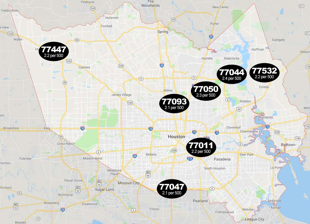 No treat: These Harris County ZIP codes have the highest rate of sex ...