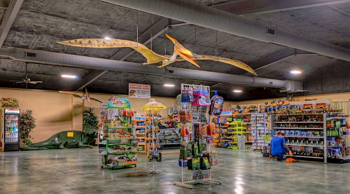 Take a tour of Dinosaur Park Texas and take your picture with a life ...