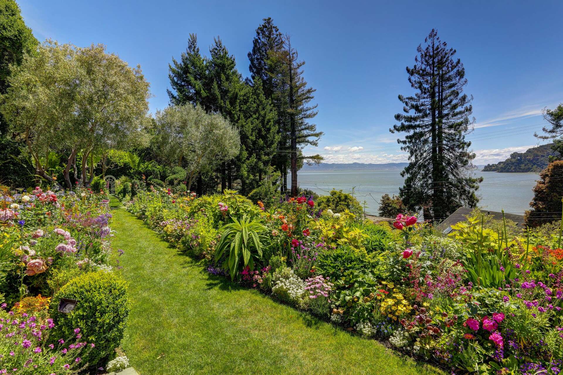 'It's like walking into a painting': $7M Tiburon house boasts garden ...
