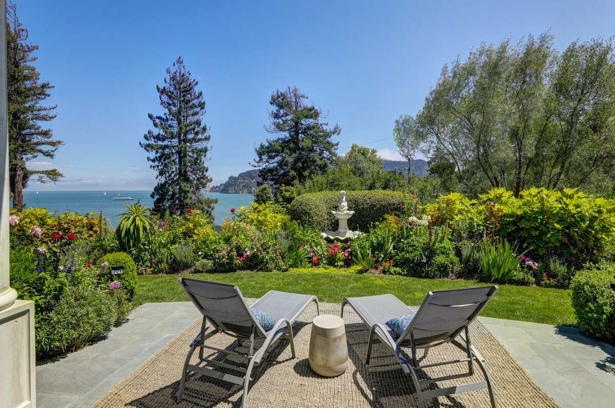 'It's like walking into a painting': $7M Tiburon house boasts garden ...