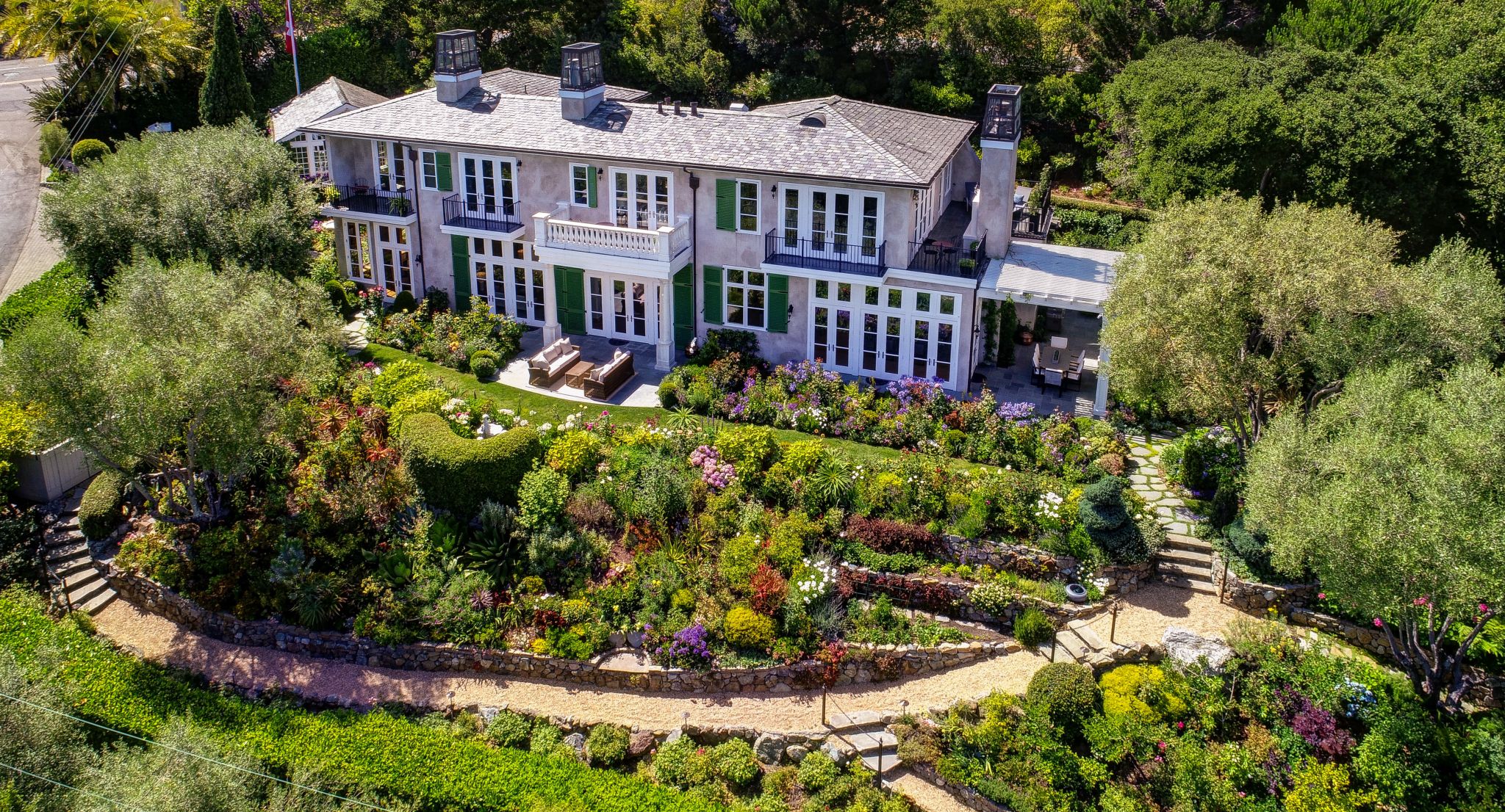 'It's like walking into a painting': $7M Tiburon house boasts garden ...