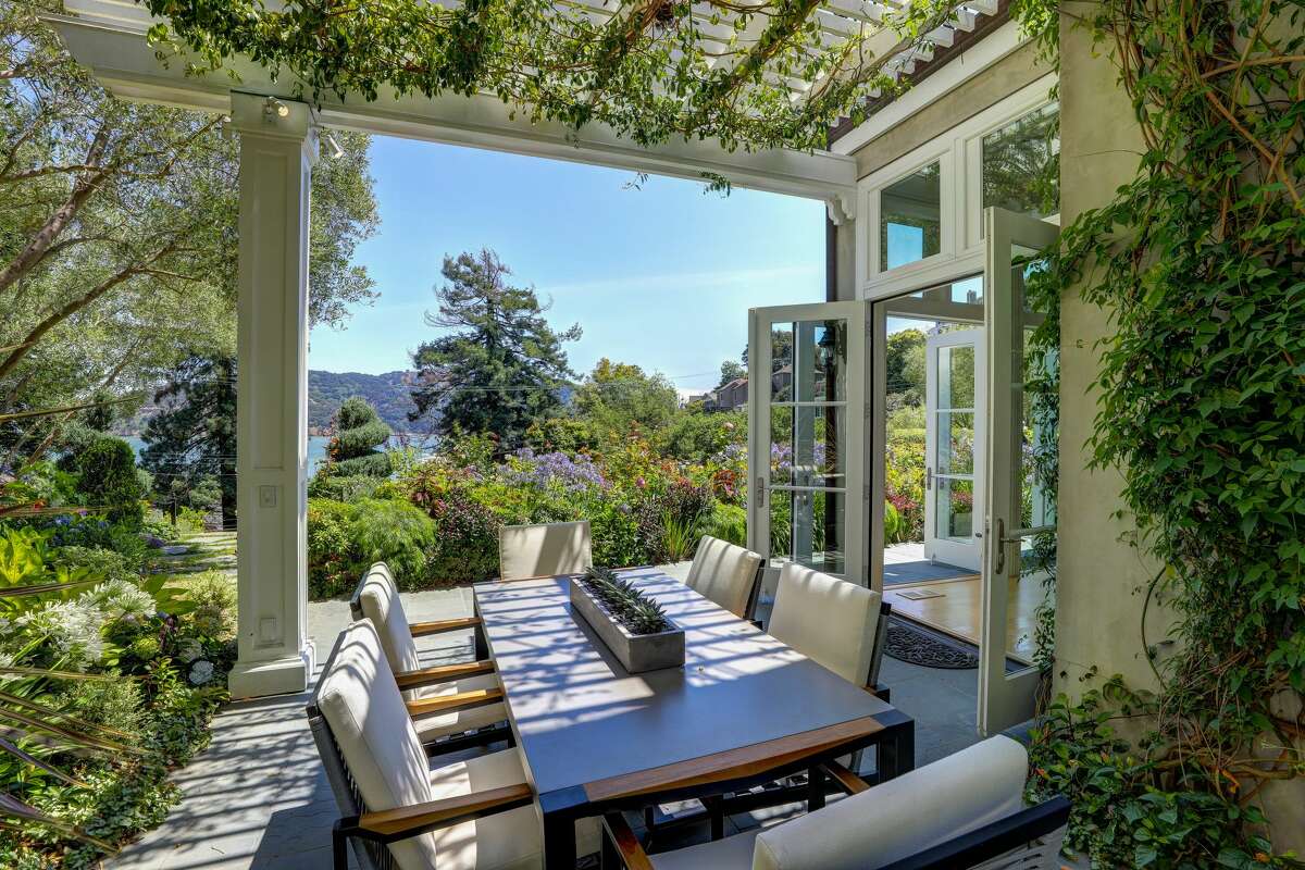 'It's like walking into a painting': $7M Tiburon house boasts garden ...