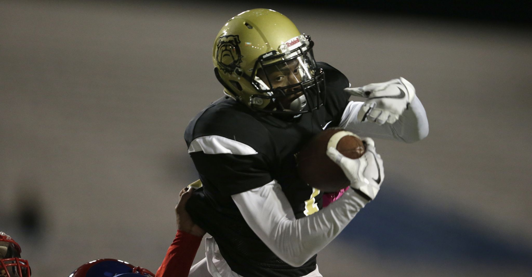 Demond Demas presumably wraps high school career with Tomball scrimmage