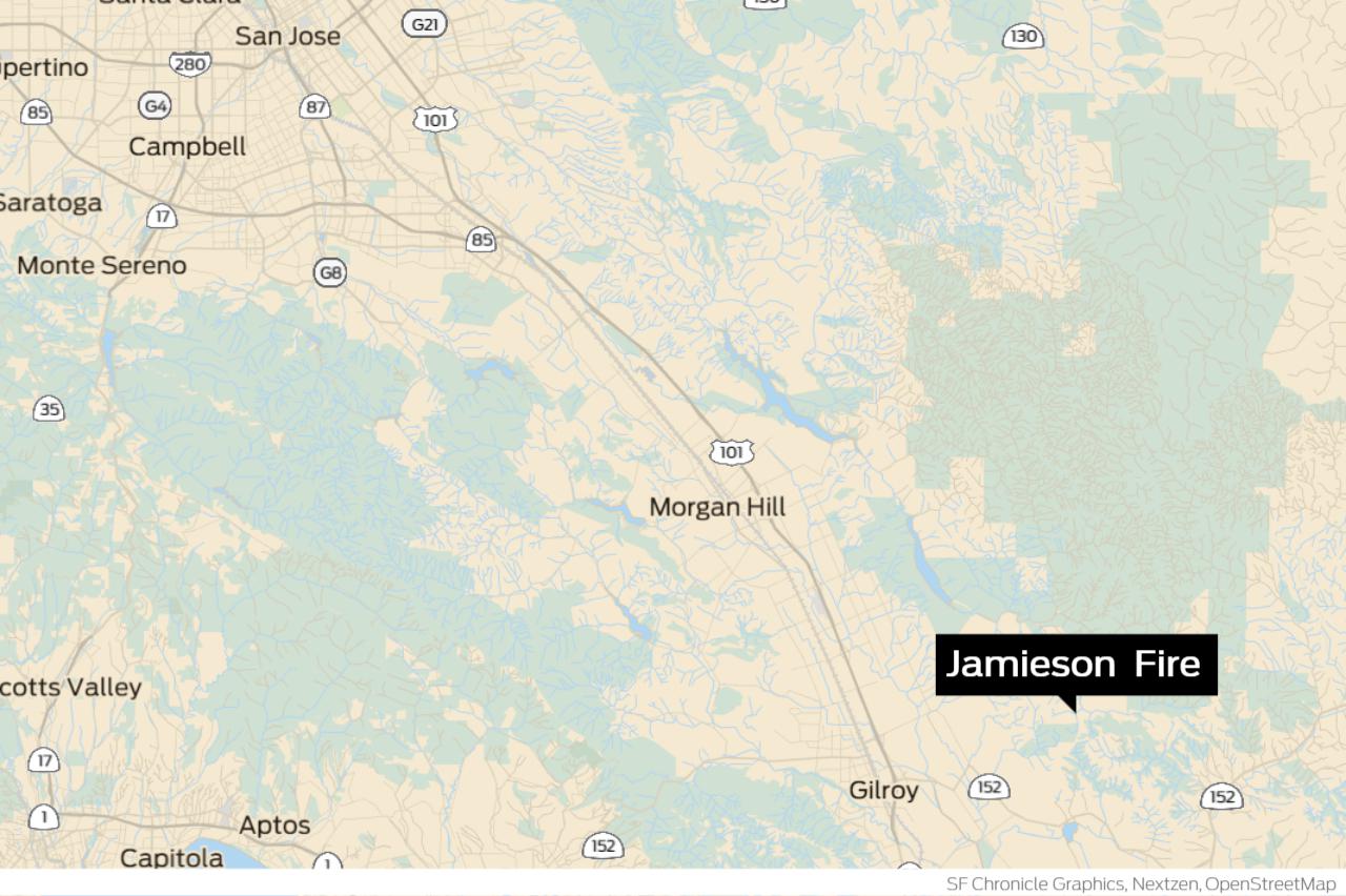 35-acre wildfire near Gilroy fully contained