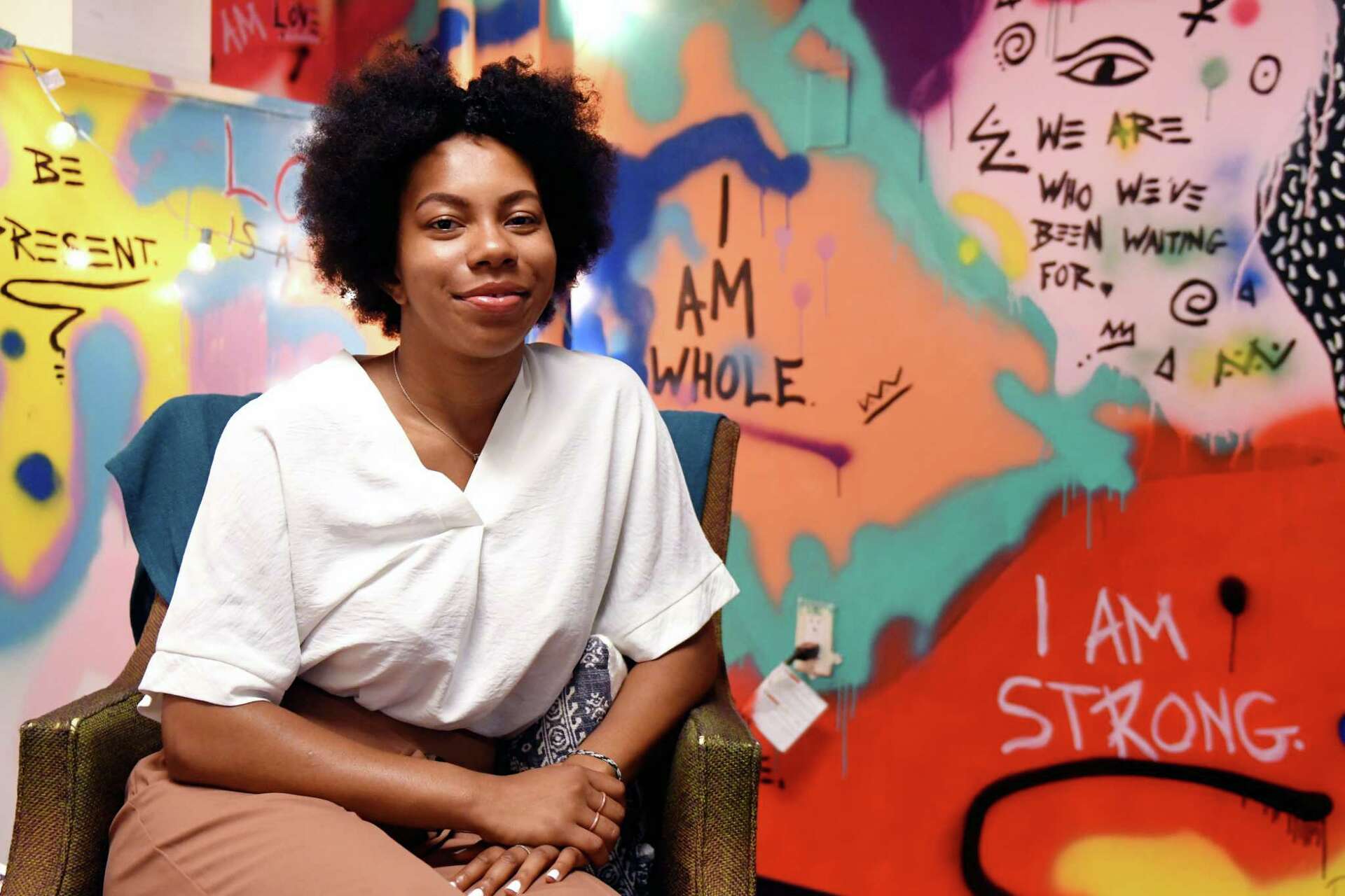 Ashley Whiteside helps others heal through social work, support