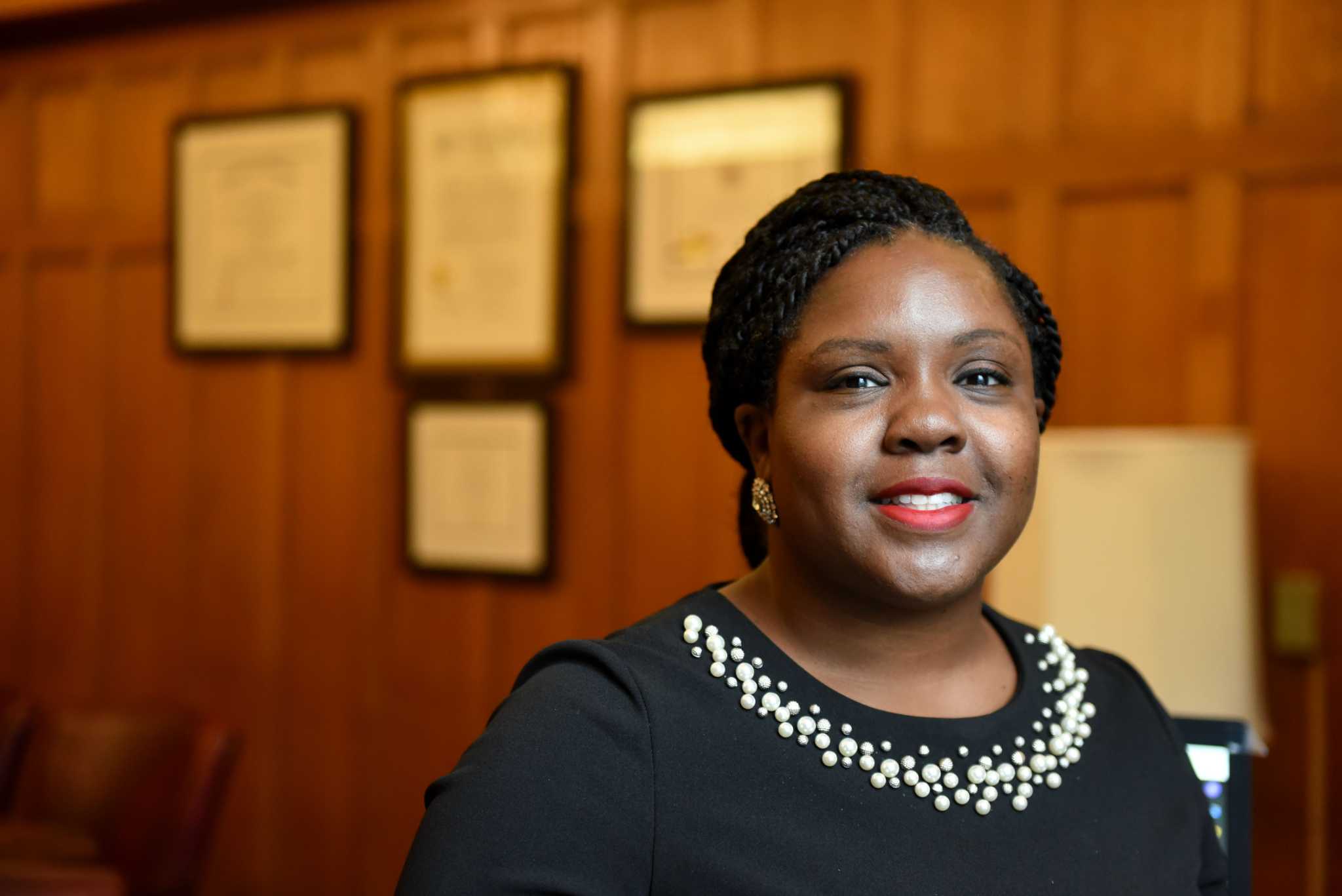 Shontell Smith takes pride in "most difficult and rewarding" job