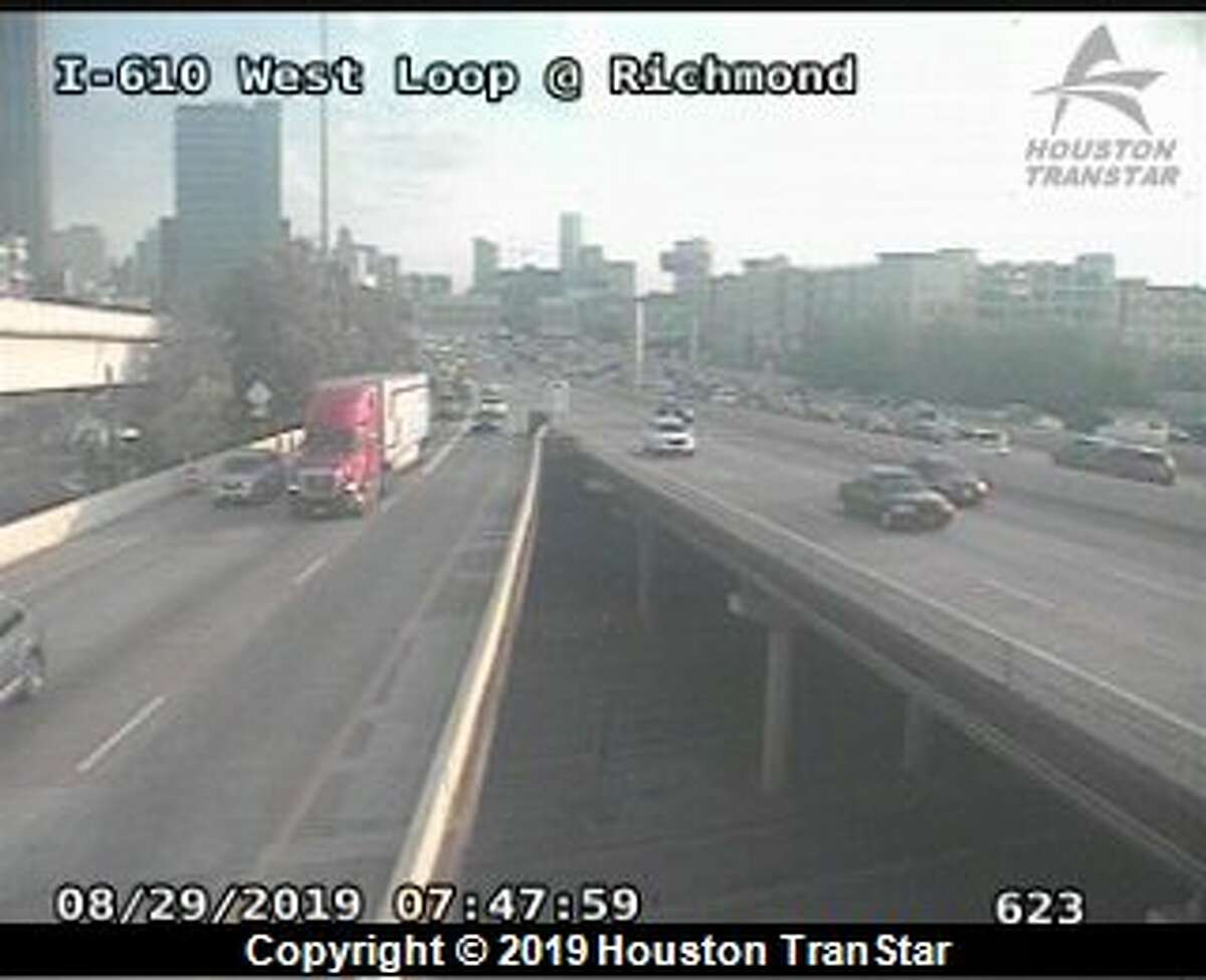 Traffic on 610 West Loop heavier than normal, expect delays