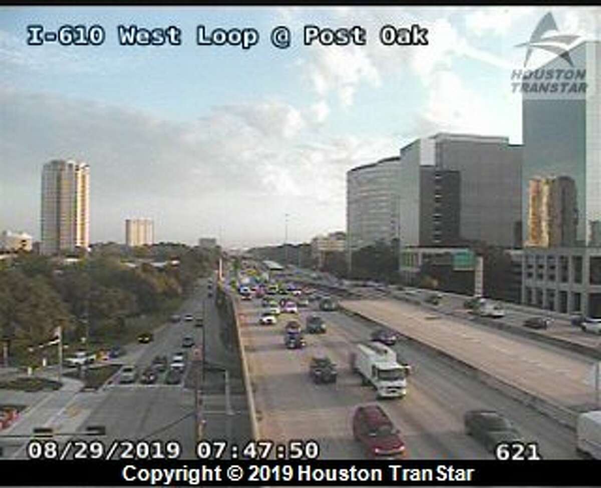 Traffic on 610 West Loop heavier than normal, expect delays