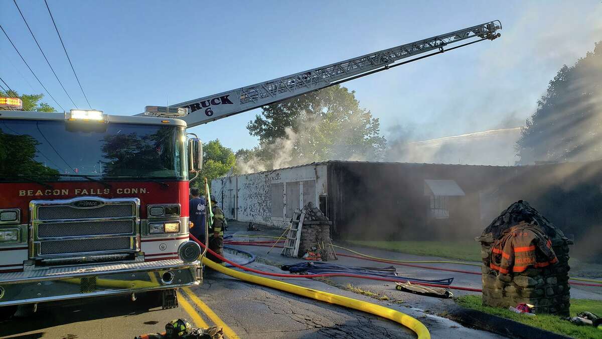 After 6 hours, fire at old meat packing plant under control