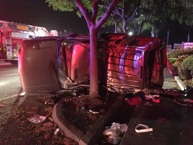 Six Teenagers Suffer Major Injuries In Crash Following Pursuit