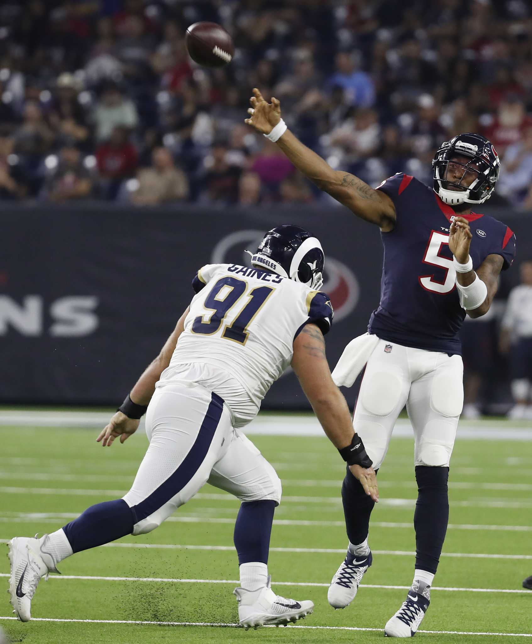 Texans QB Joe Webb suffers serious foot injury - Houston Chronicle