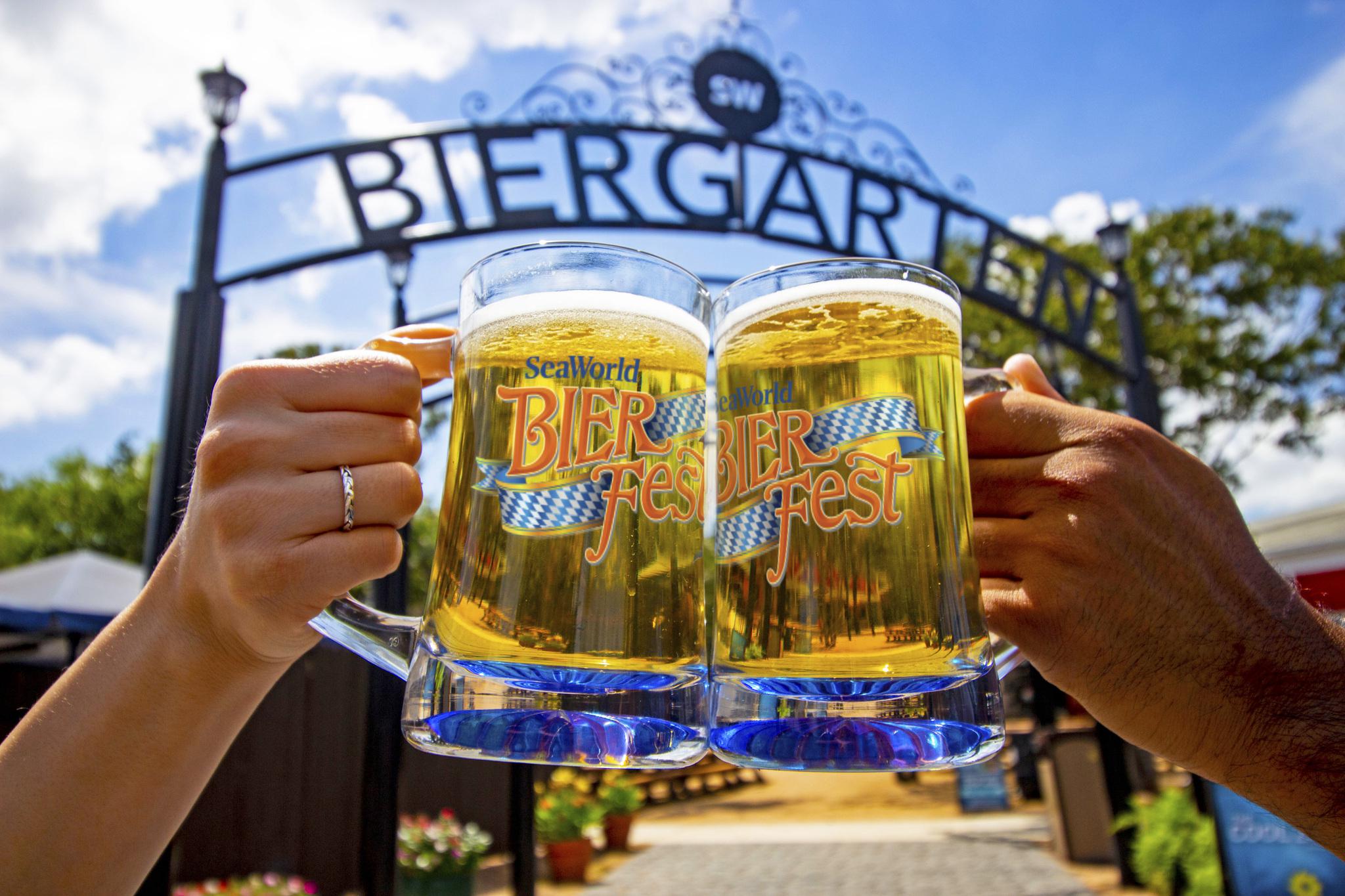 Beer time! SeaWorld San Antonio kicks off second annual Bier Fest - San ...