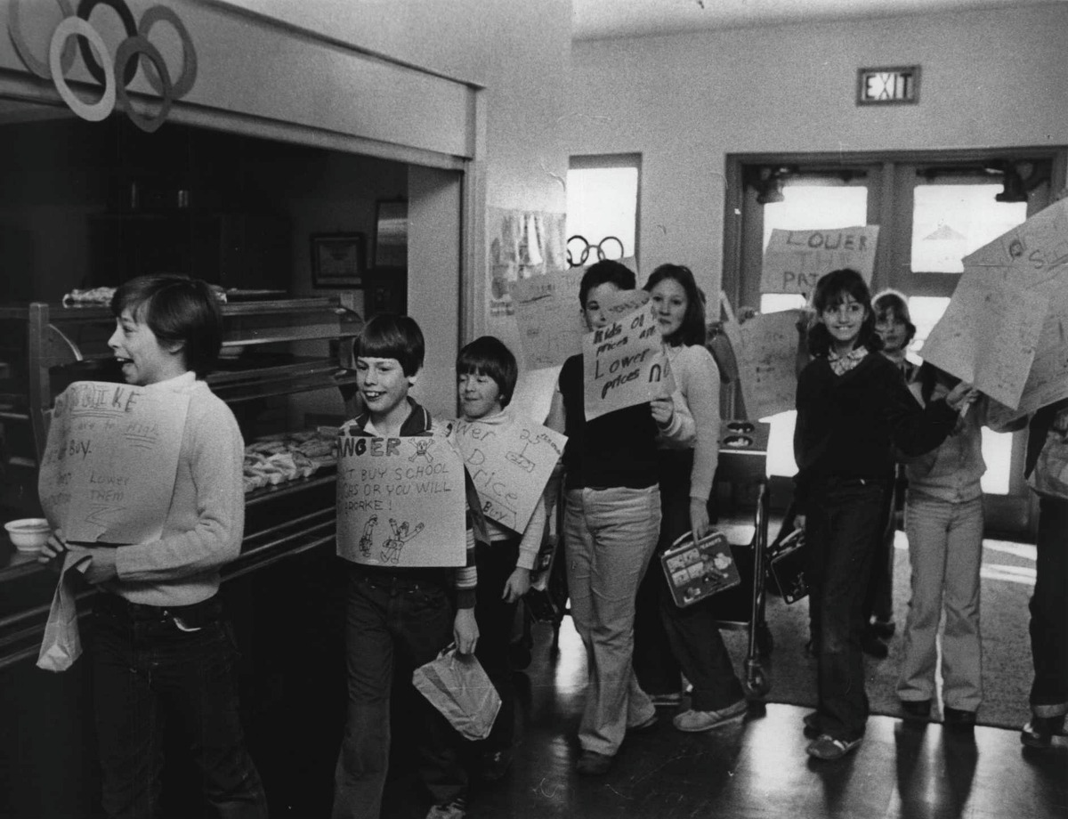 From the archives: School lunches