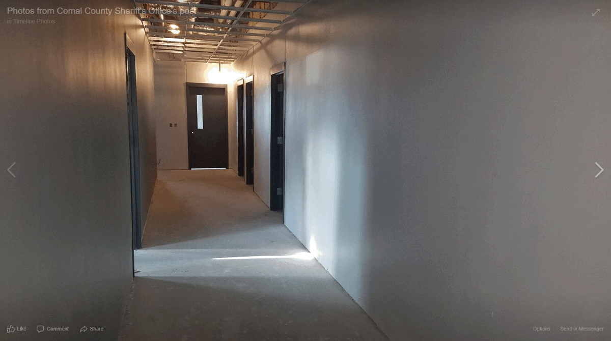 Comal County Sheriff's Office releases photos showing progress of new jail