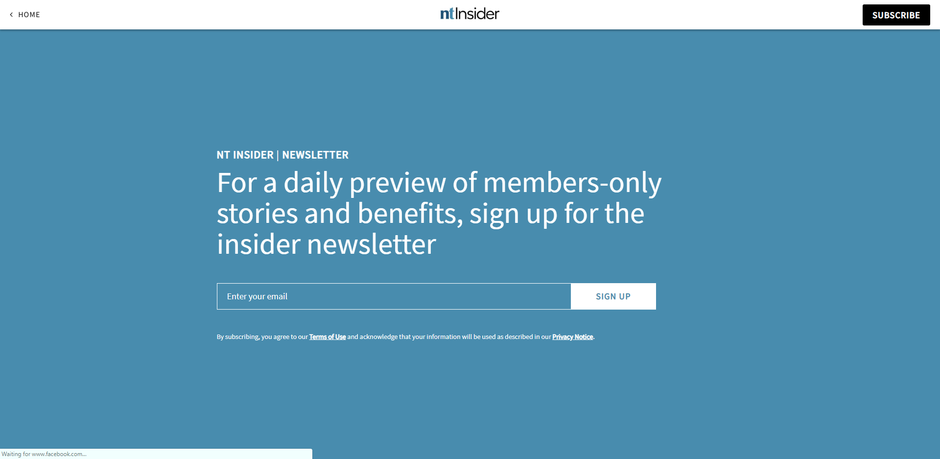 Insider Newsletter - News-Times - CT Insider