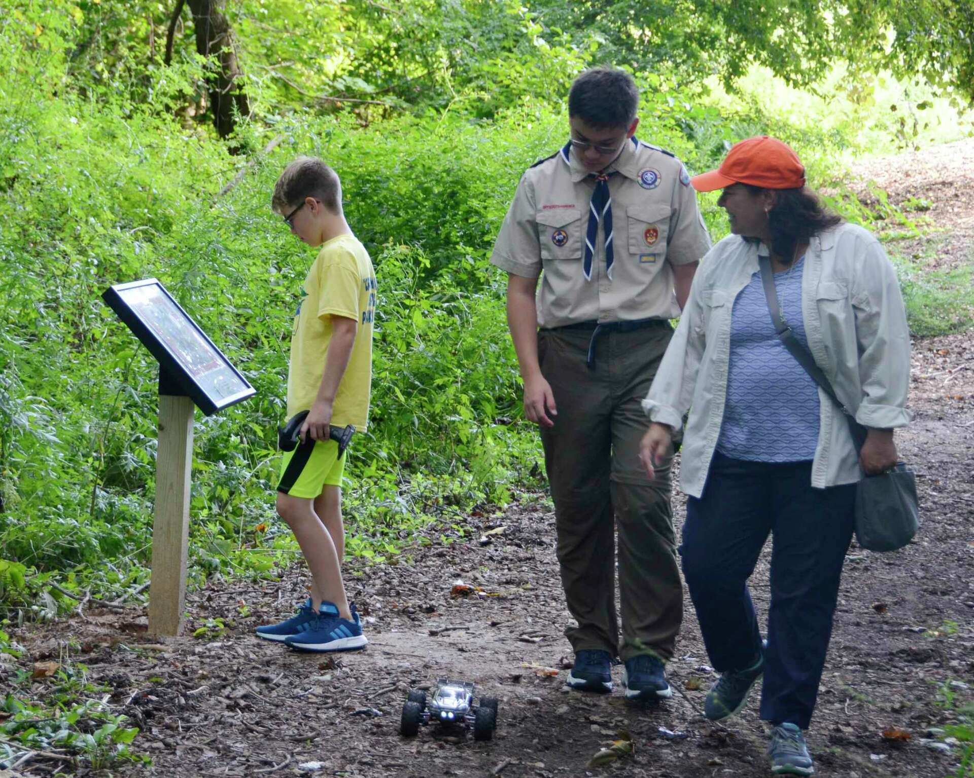 Scout’s StoryWalk project unveiled at Eisenhower Park