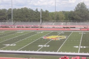 Ferris puts on new turf at Top Taggart Field