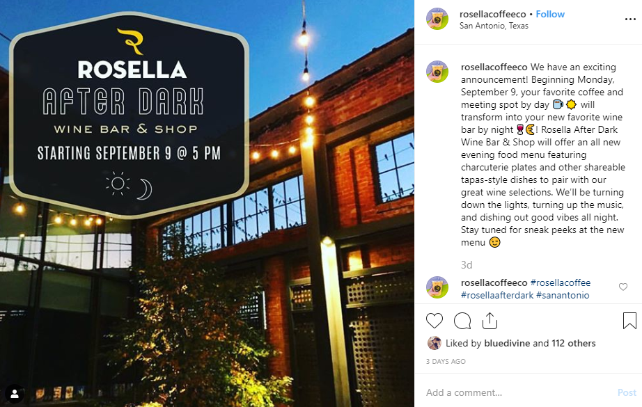 Original Rosella will soon offer 'After Dark' wine bar concept with ...