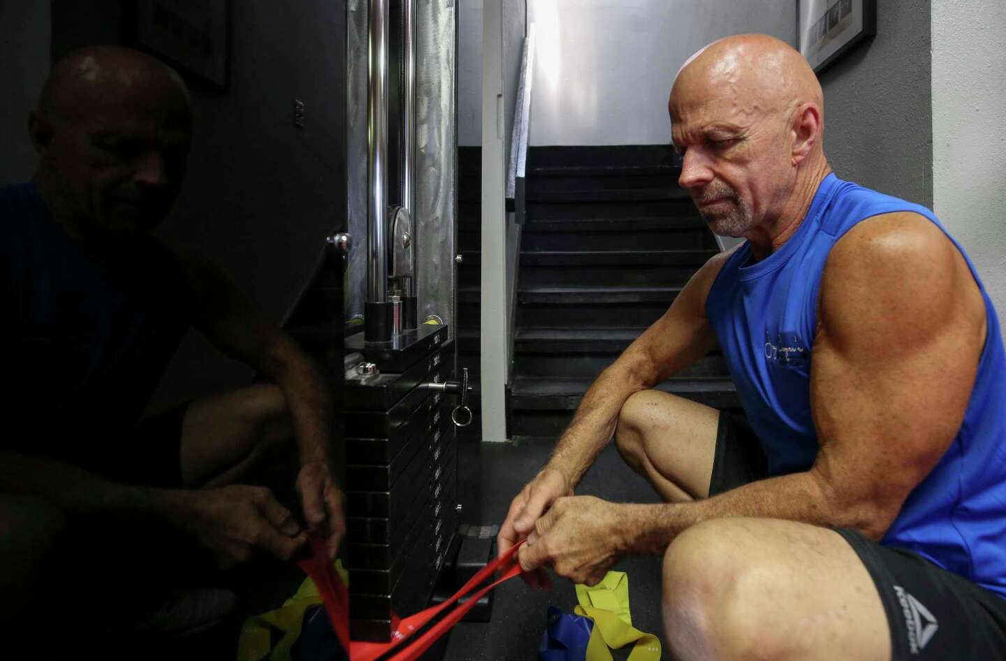 Body-Flex trainer uses welding skills to create tailored exercise equipment