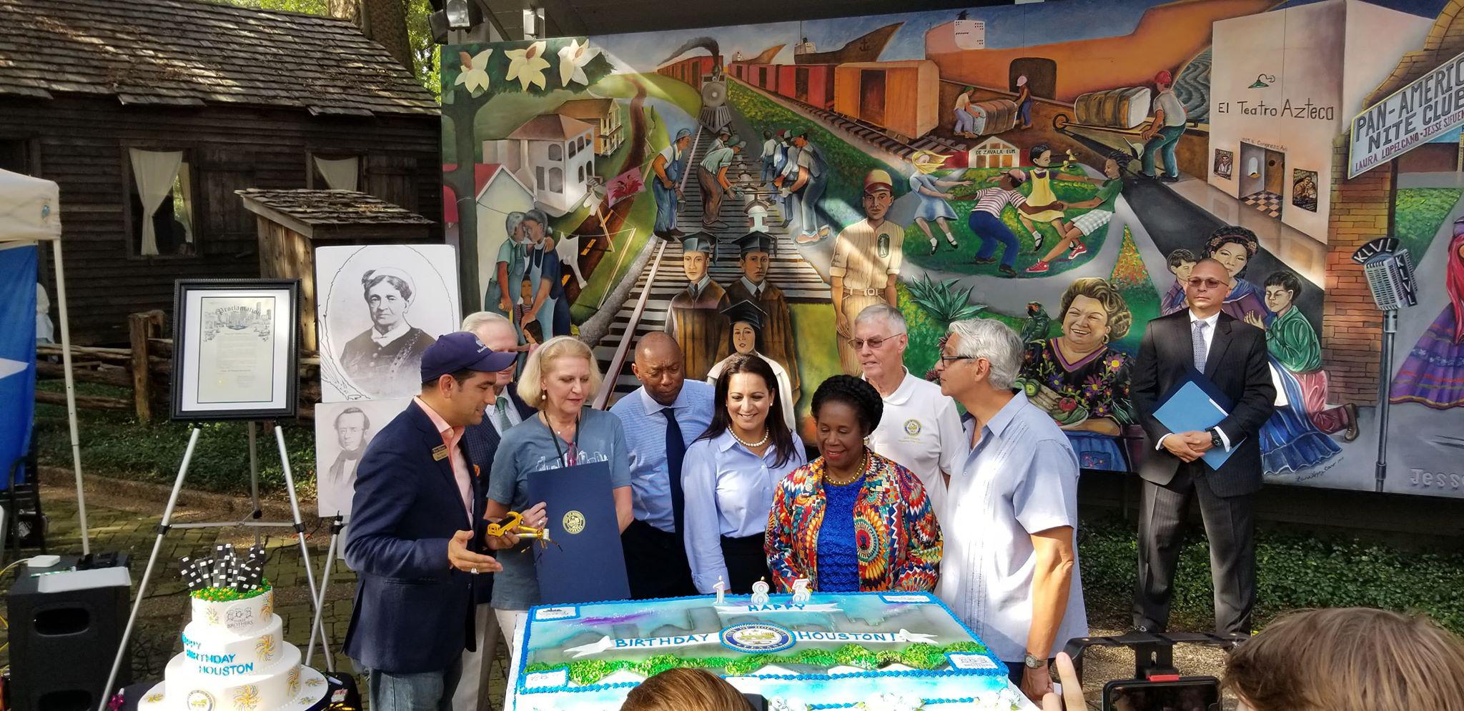 Houston celebrates 183rd birthday in style
