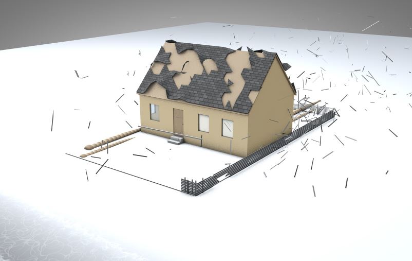 Interactive: How hurricanes from Category 1 to 5 can damage a house