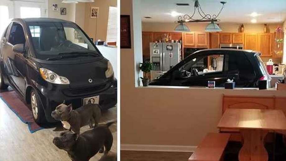 Florida man parks Smart car in kitchen so it won't blow away - New ...