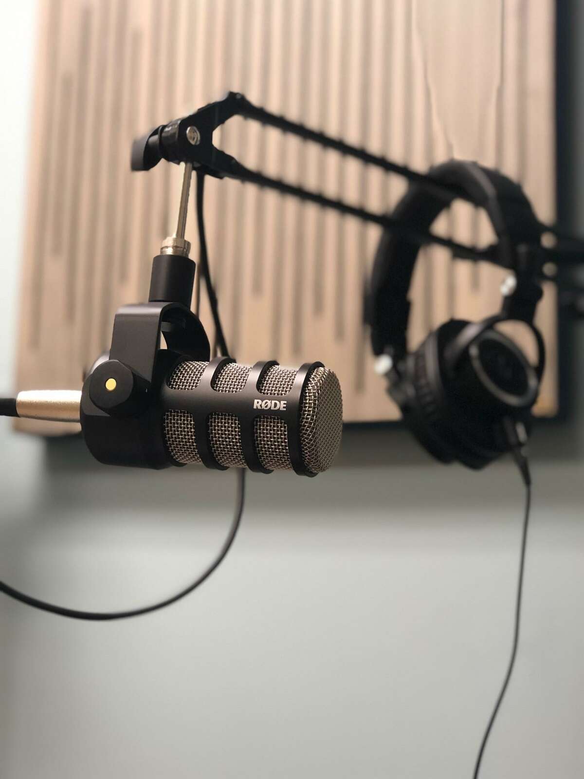 New podcast recording booth comes to The Work Well in Cy-Fair