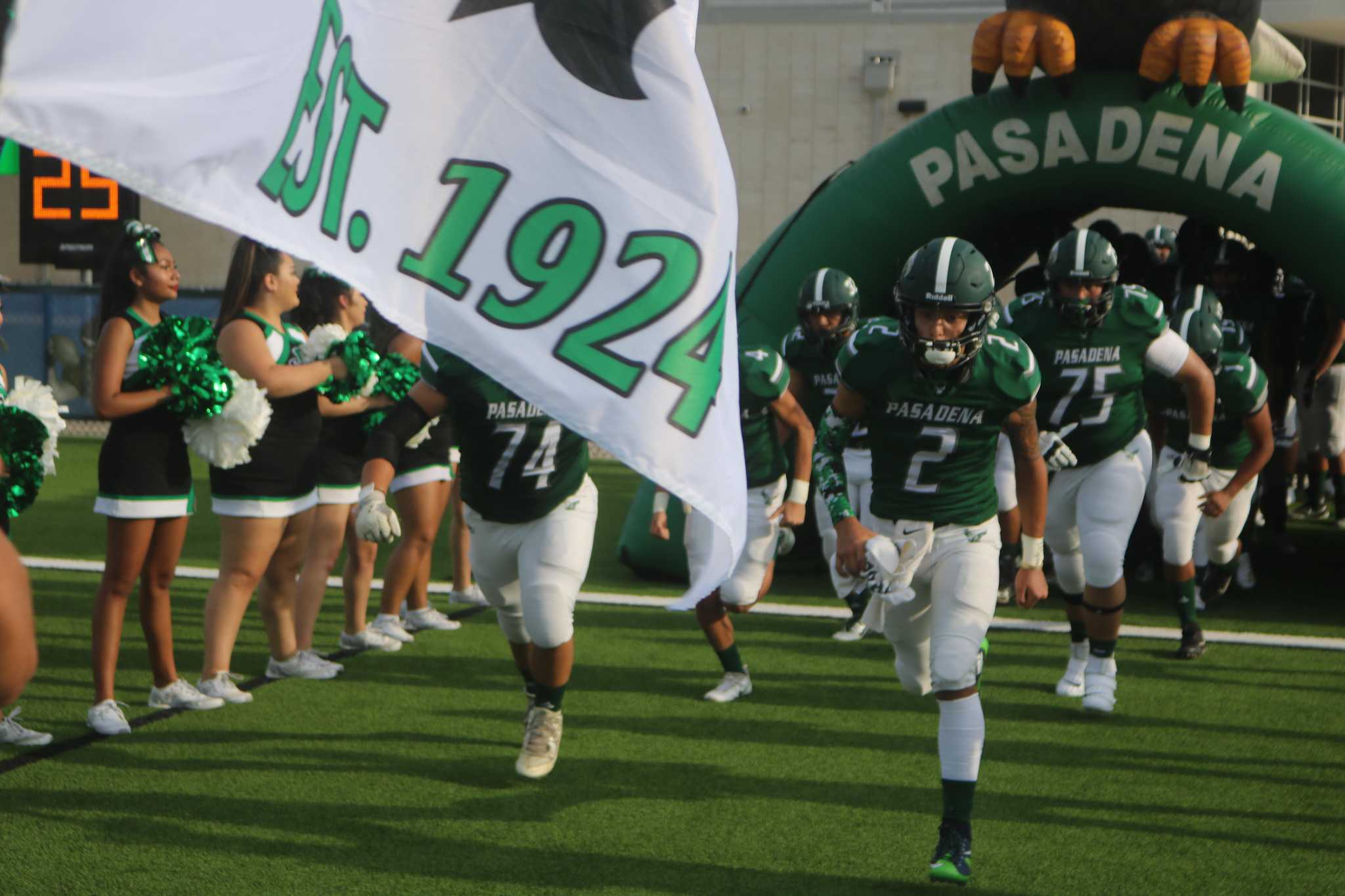 Pasadena ISD football teams will be seeking that Week 1 to Week 2 ...